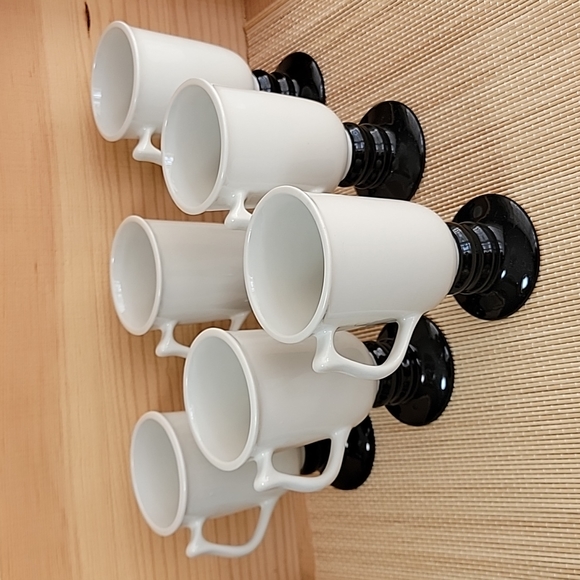 Hall | Kitchen | Vintage Hall Pedestal Irish Coffee Mugs Set Of 6 Made ...